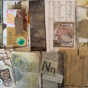 Vintage Collage Kit-03 - Etsy