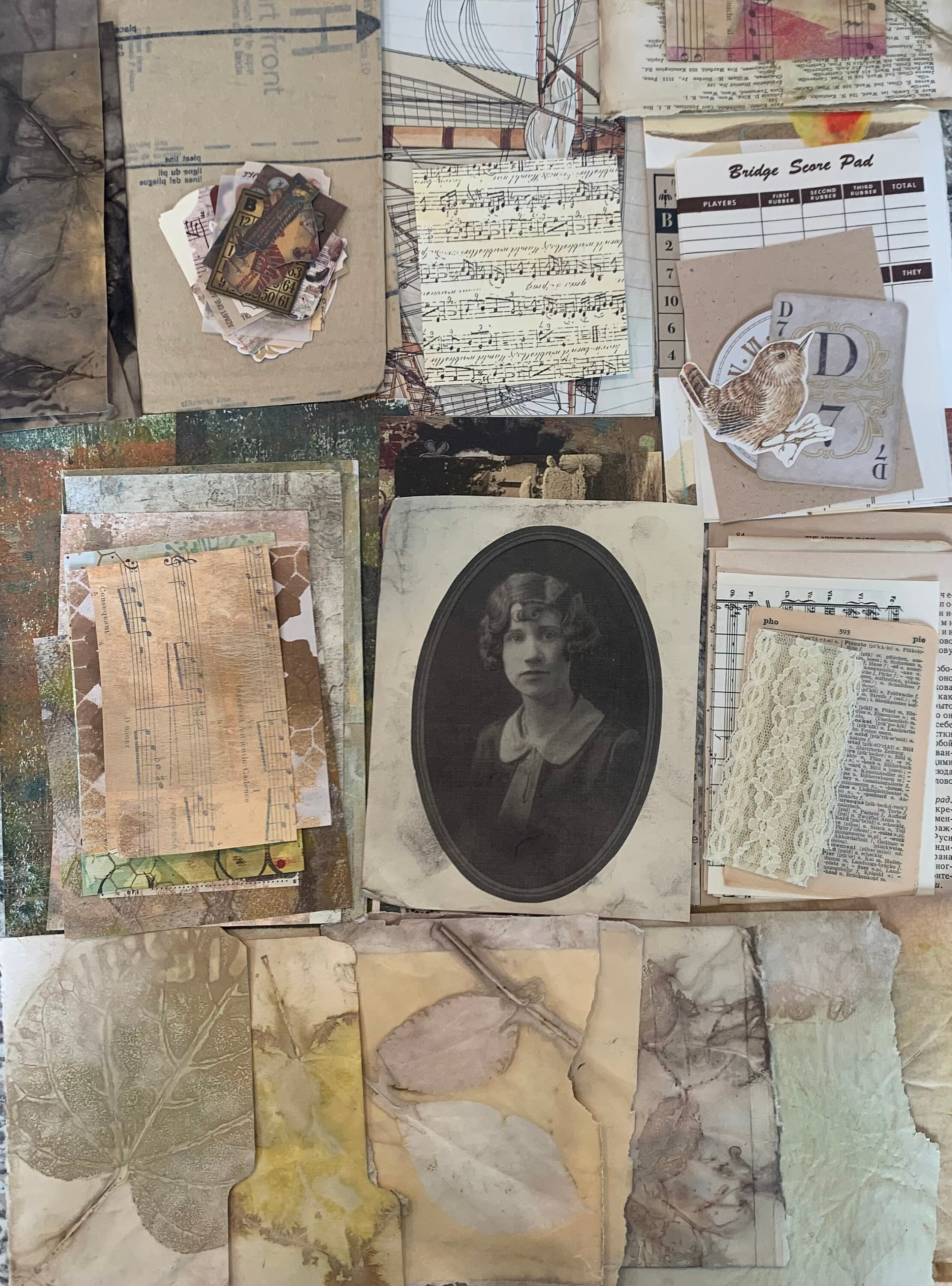Vintage Collage Kit-02 - Etsy