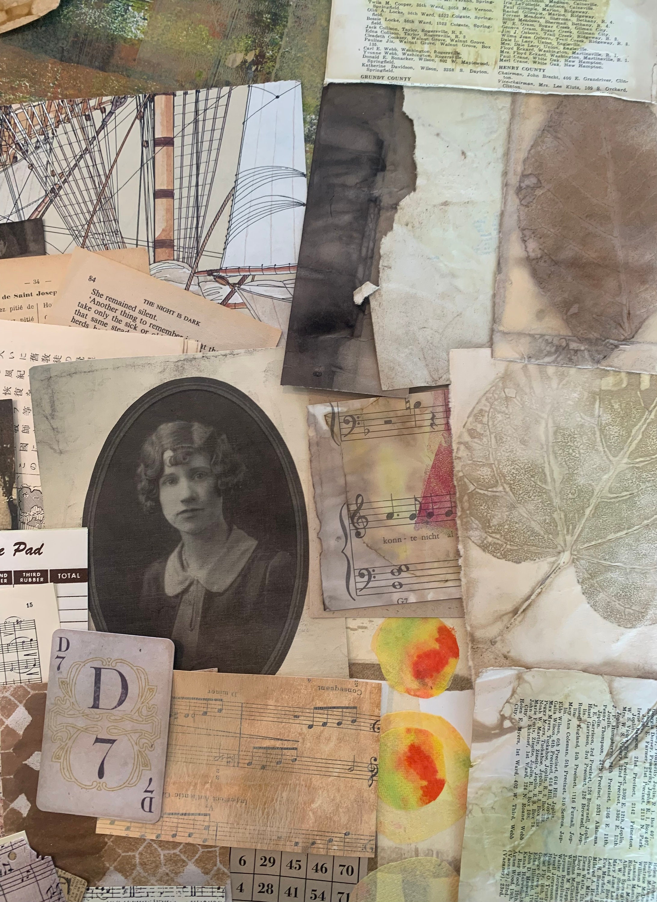 Vintage Collage Kit-02 - Etsy