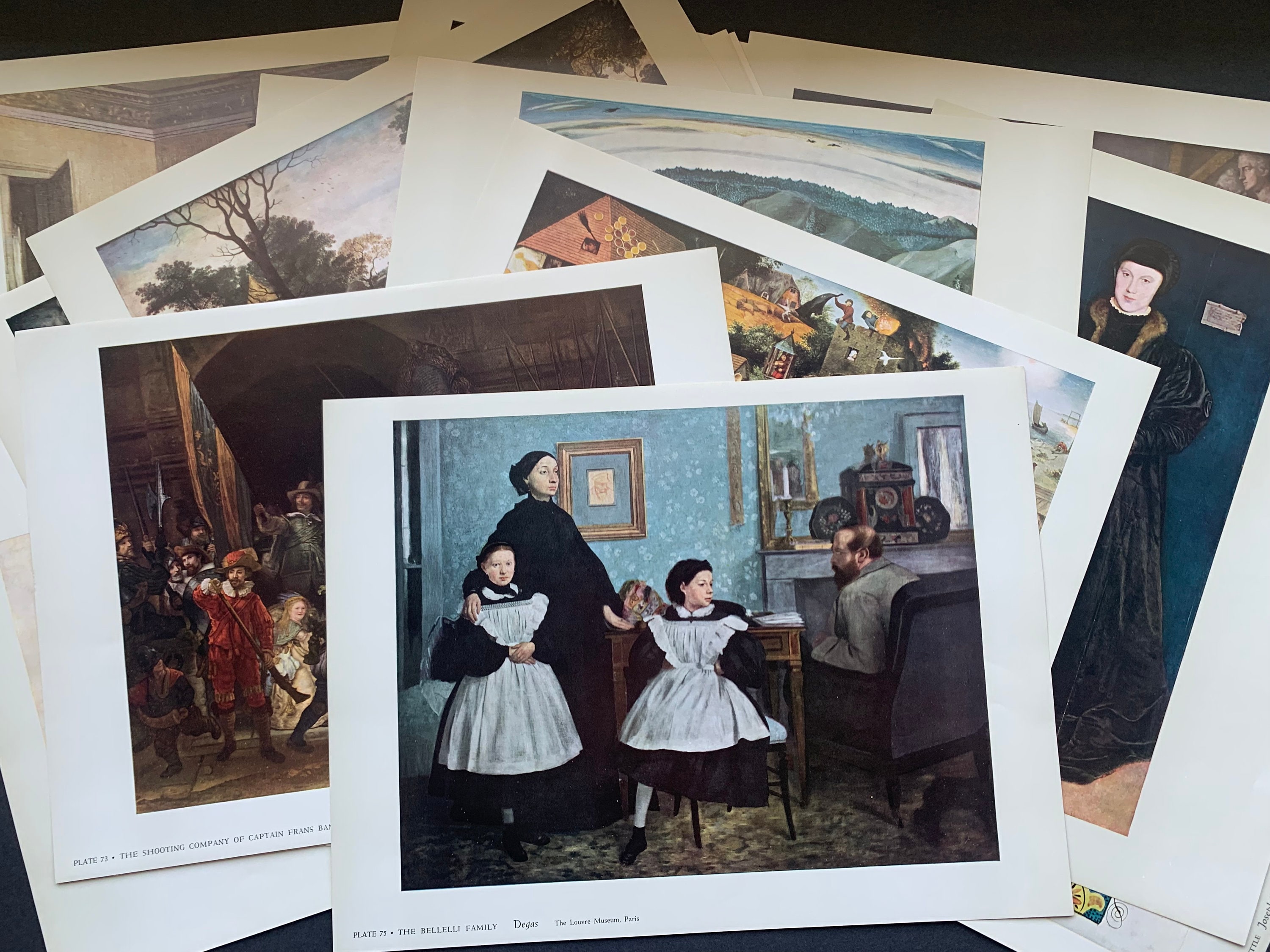 Set of 17 Vintage Art Prints From 1958 Metropolitan Seminars in Art ...