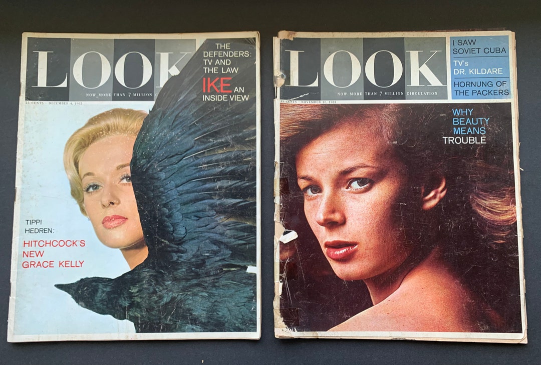 Set of 2 Vintage LOOK Magazines, 1962 - Etsy