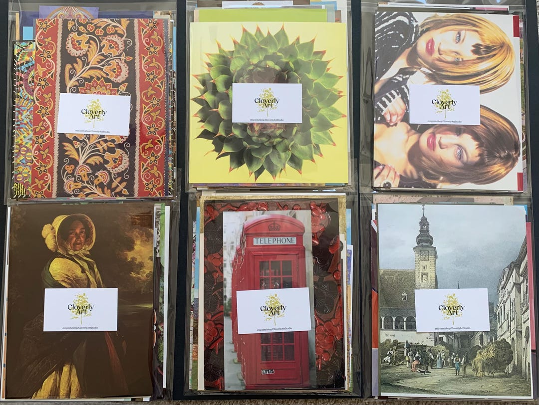 Collage Images. Pack of 50+ Large Miscellaneous Found Images. Great for ...