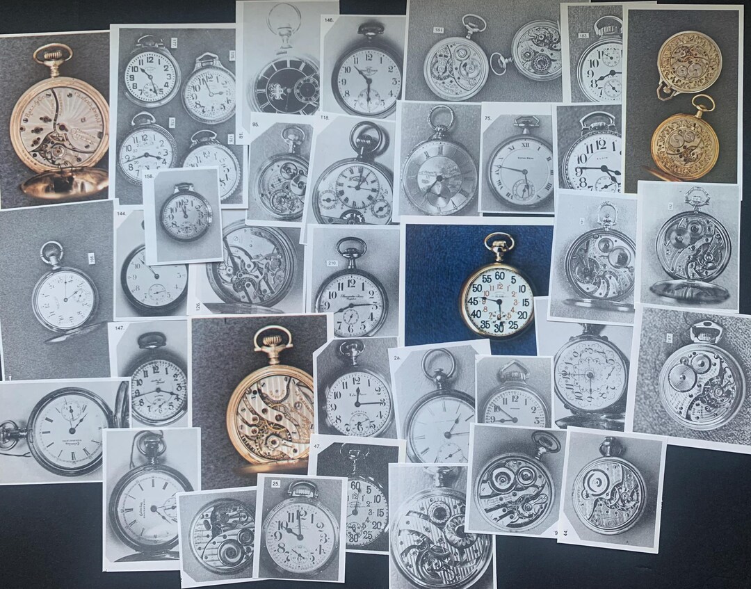 Collage Images- Clocks - Etsy