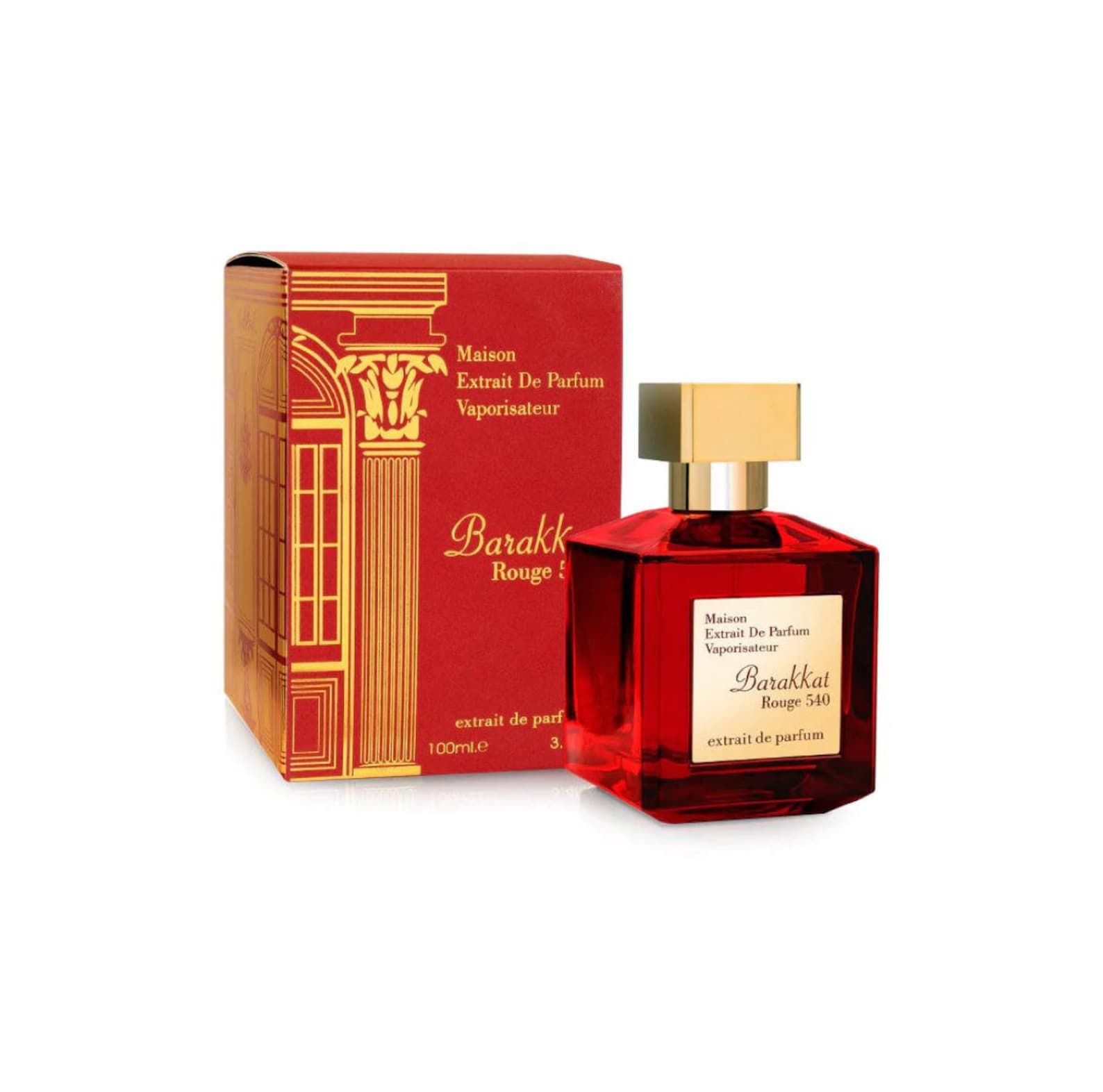 Barakkat Rouge 540 Extrait De Perfum 100ml - Etsy