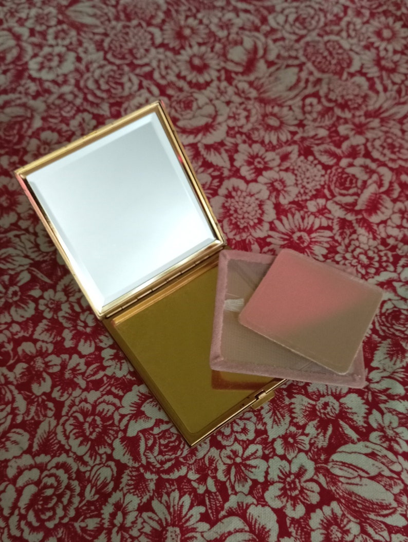 Vintage Italian Powder Compact - Etsy
