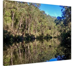Printable Instant Digital Download Reflection Heart Sunset River Water ...