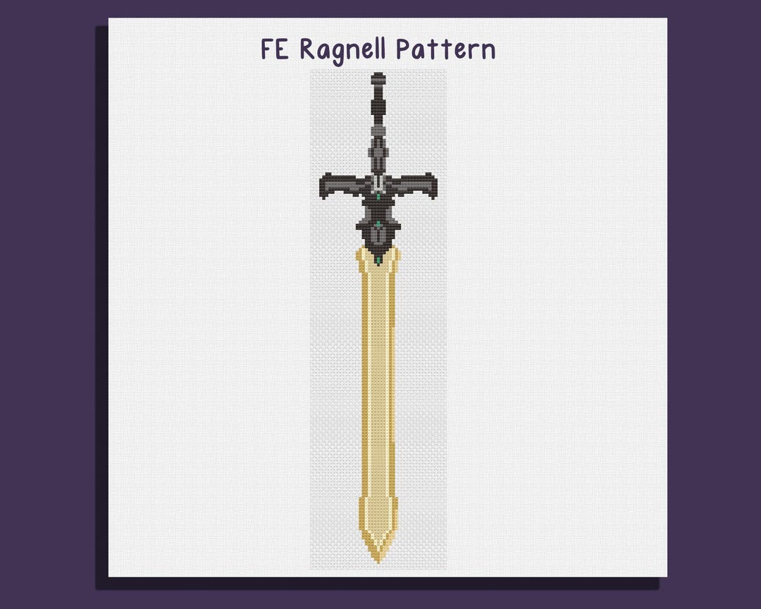 FE Ragnell Counted Cross Stitch Pattern Bundle PDF Chart File Digital ...