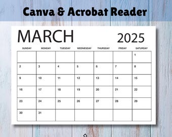 Printable Spanish 2025 Twelve Months Minimalist Black White Monthly ...