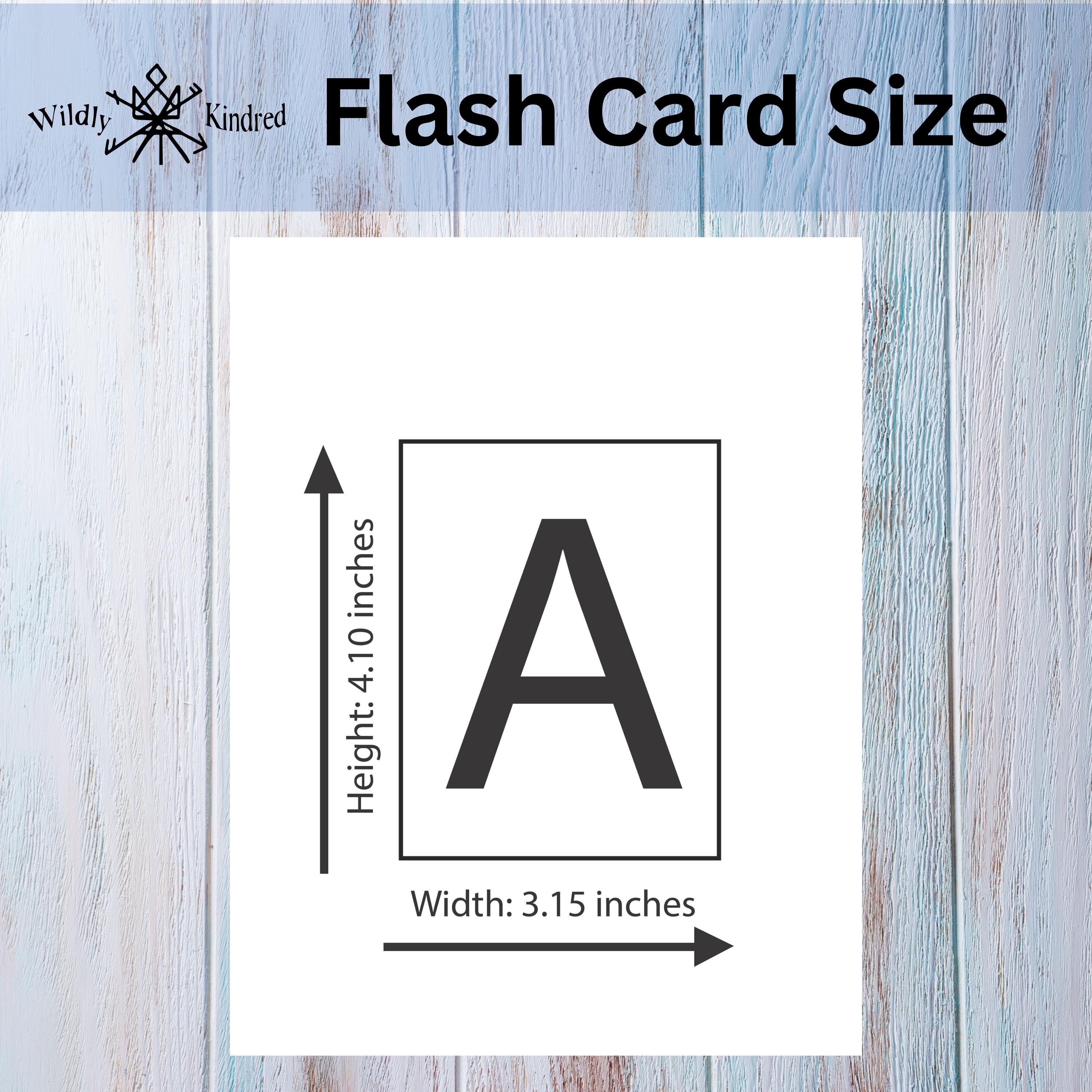 Alphabet Flash Cards, Abc Recognition, Alphabet Cards Printable for ...
