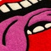 Crazy Lips. Custom Tufted Rug - Etsy