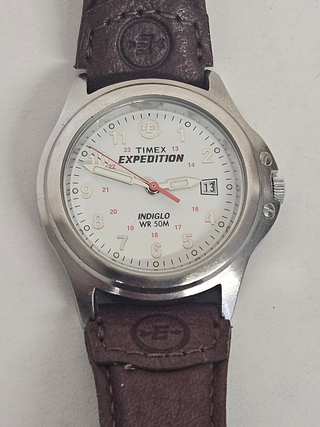 Vintage Womens Timex Expedition Indiglo Military Style Field Watch ...