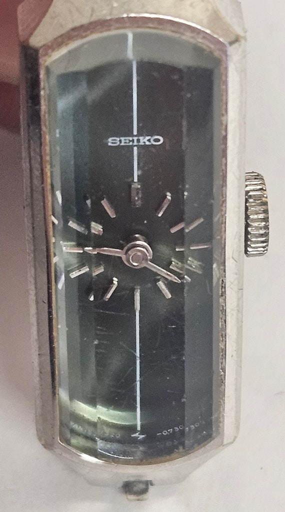 Rare Vintage 1970s Womens SEIKO Mechanical Wind Up Wa… - Gem