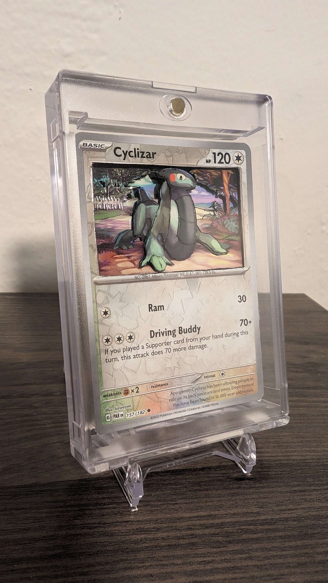 Cyclizar 3D Pokemon Card - Etsy