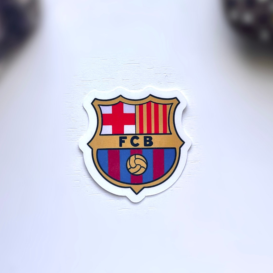 FC Barcelona Sticker | Die-cut Vinyl Glossy Finish Sticker - Etsy