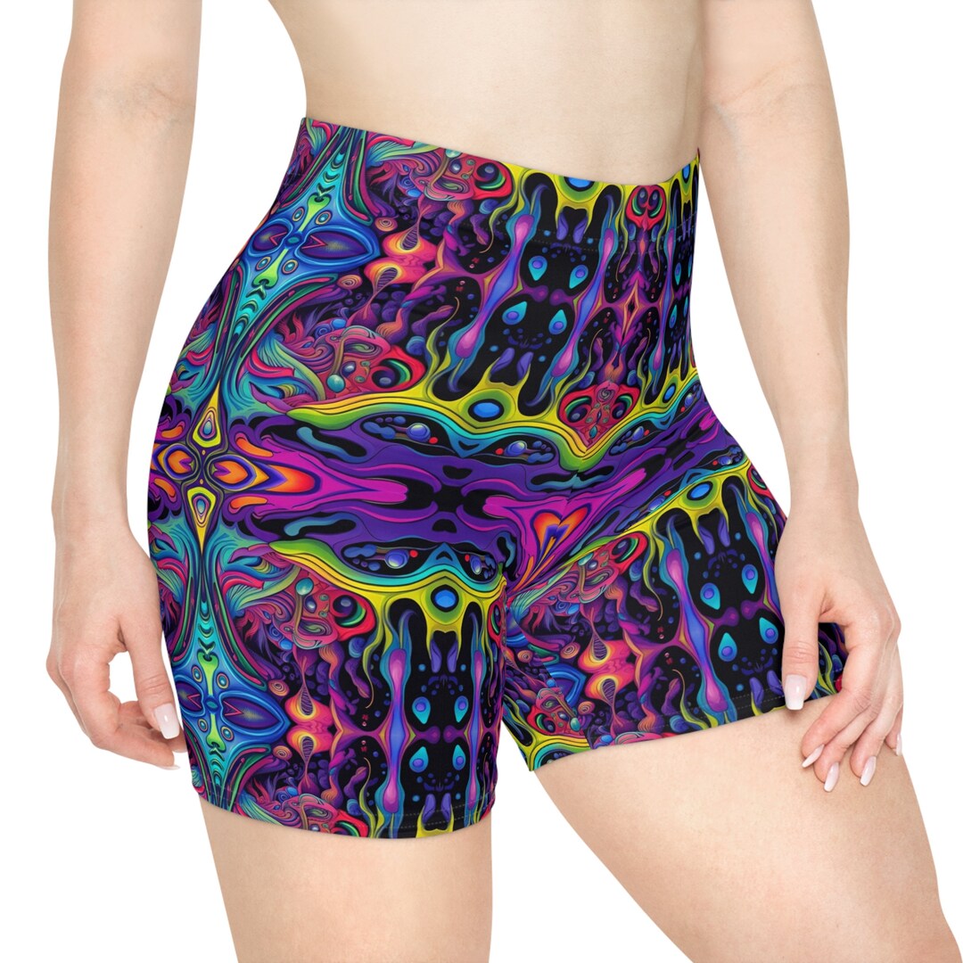 Tripy Slime Biker Shorts - Etsy