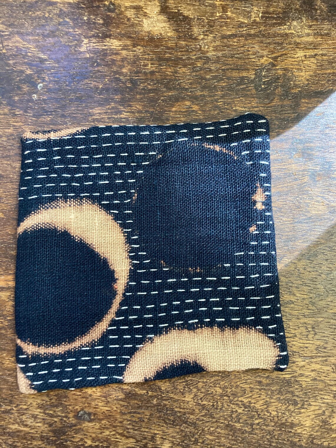 Coasters, Indigo Linen - Etsy