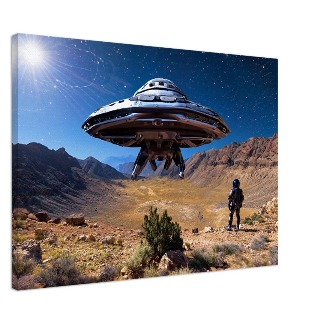 Exploring New Worlds - Canvas Print - Etsy