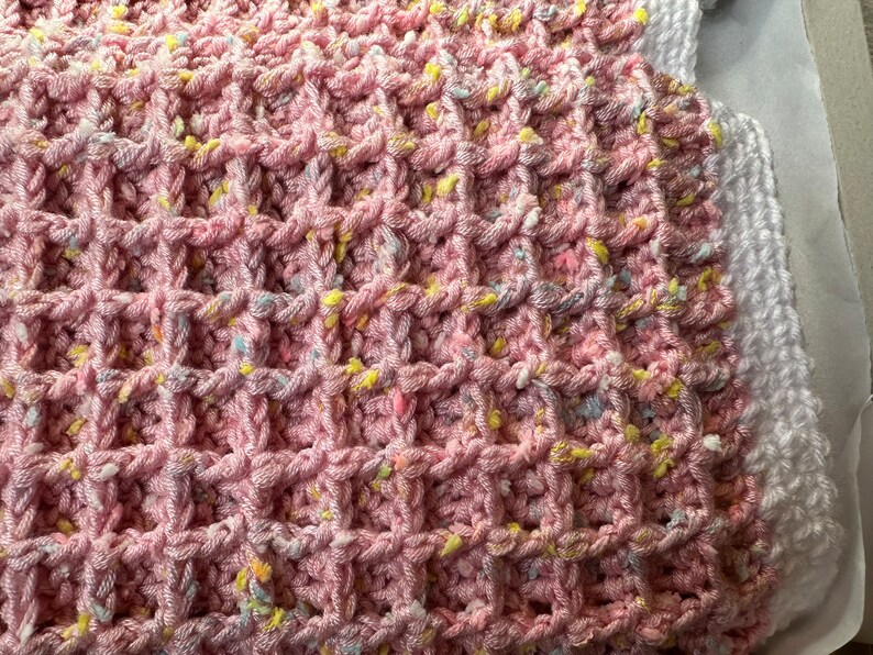 CUSTOM Project! Design and Build Your Own Croshay Design- Waffle Stitch ...