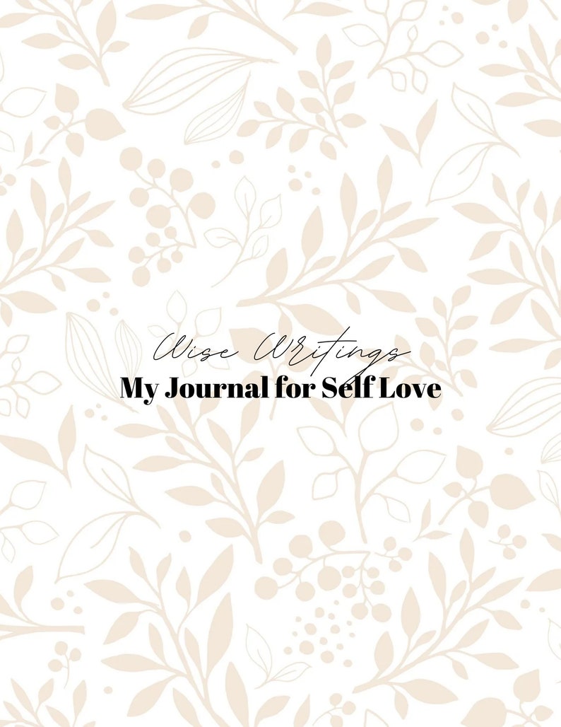 Digital Self Love Journal - Etsy