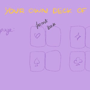 DIY Customizable Deck of Cards Template in Canva - Create Your Own ...