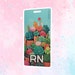 Succulent Garden (RN) - Role ID Badge for Vertical ID Badge, Registered ...