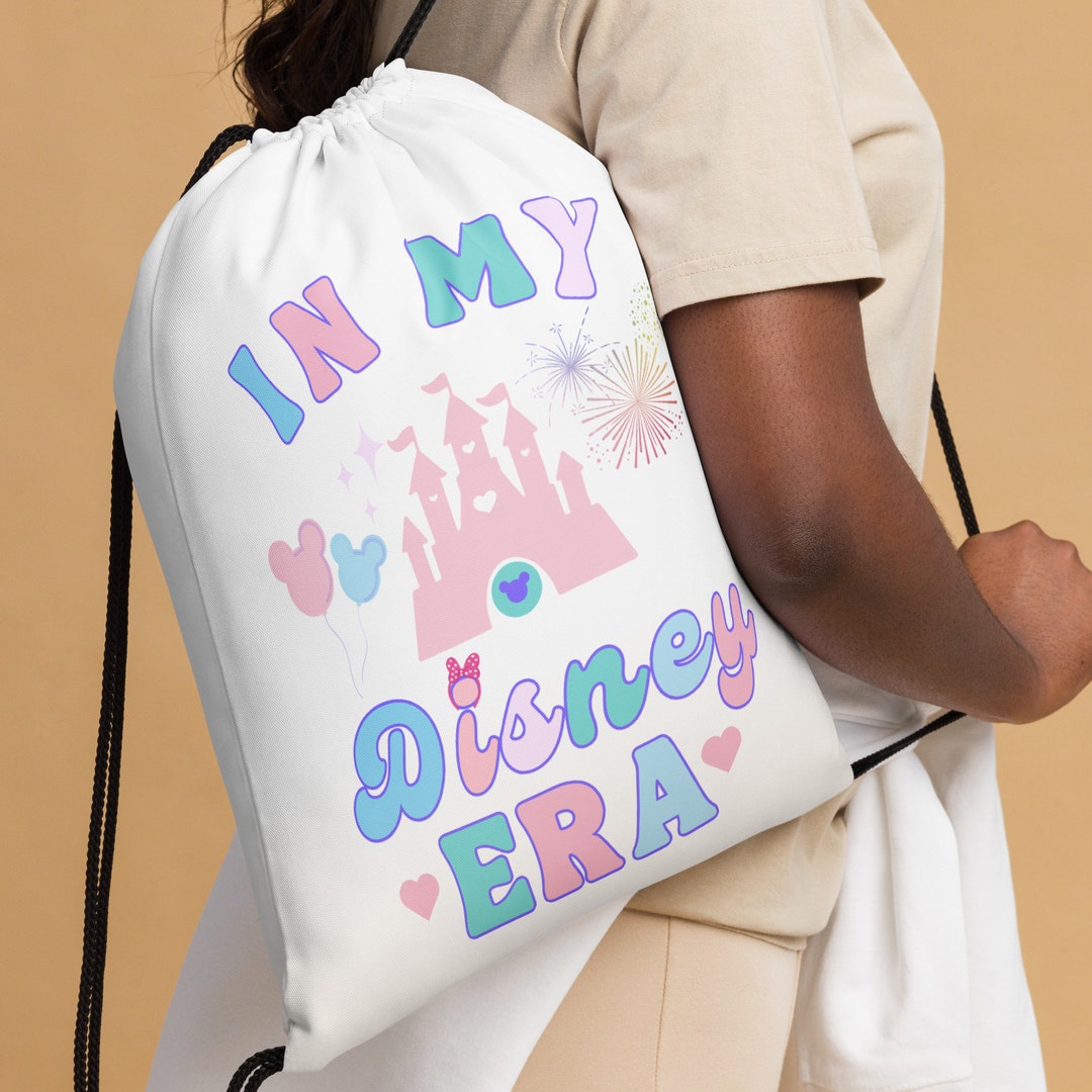 In My Disney Era | Drawstring Bag | Magical Disney Castle & Minnie Ears ...