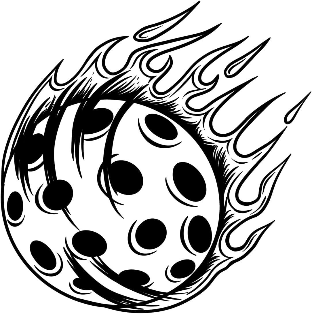 No Mercy Pickleball Sticker Set High Quality Durable, Waterproof Vinyl ...