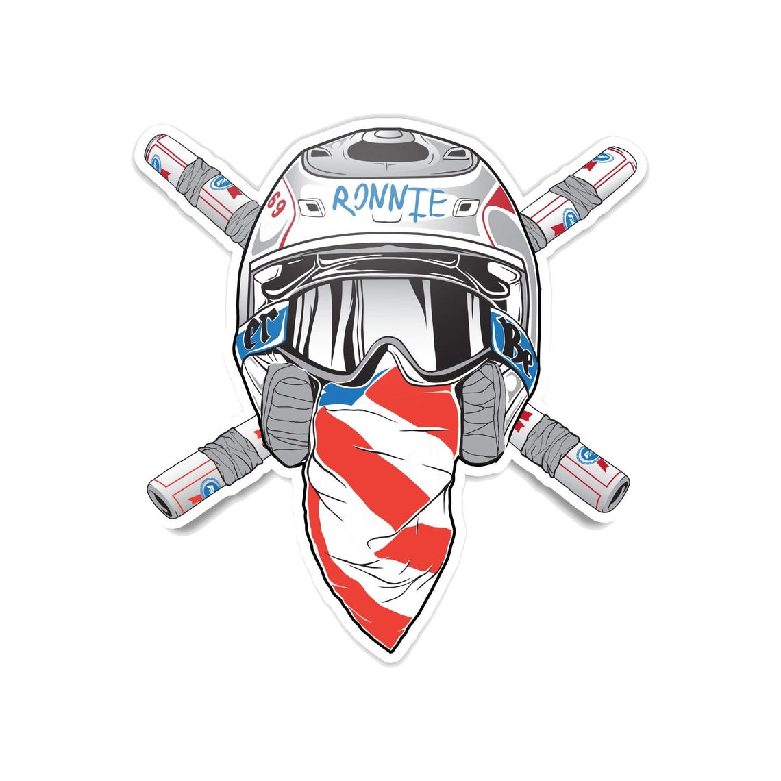 Ronnie Mac Xtreme 9 Sticker Pack - Etsy