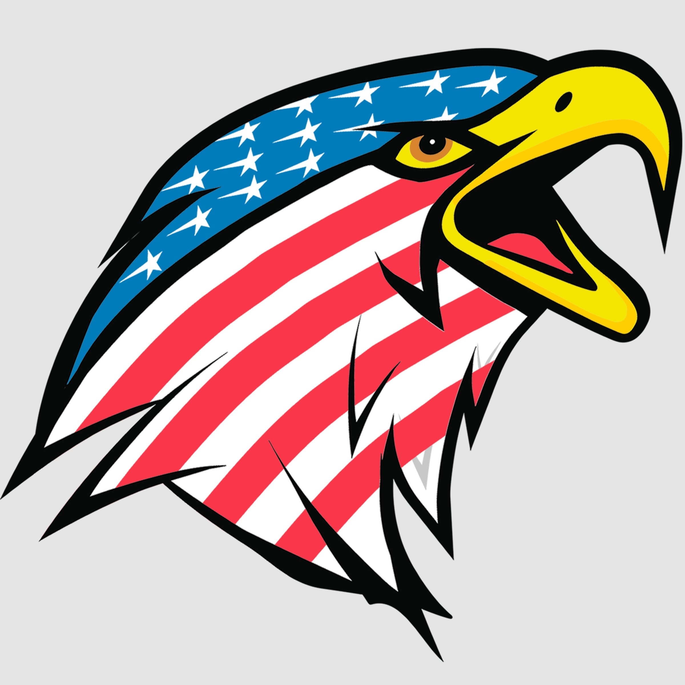 Ronnie Mac Merica Screamin Eagle Bird Sticker - Etsy