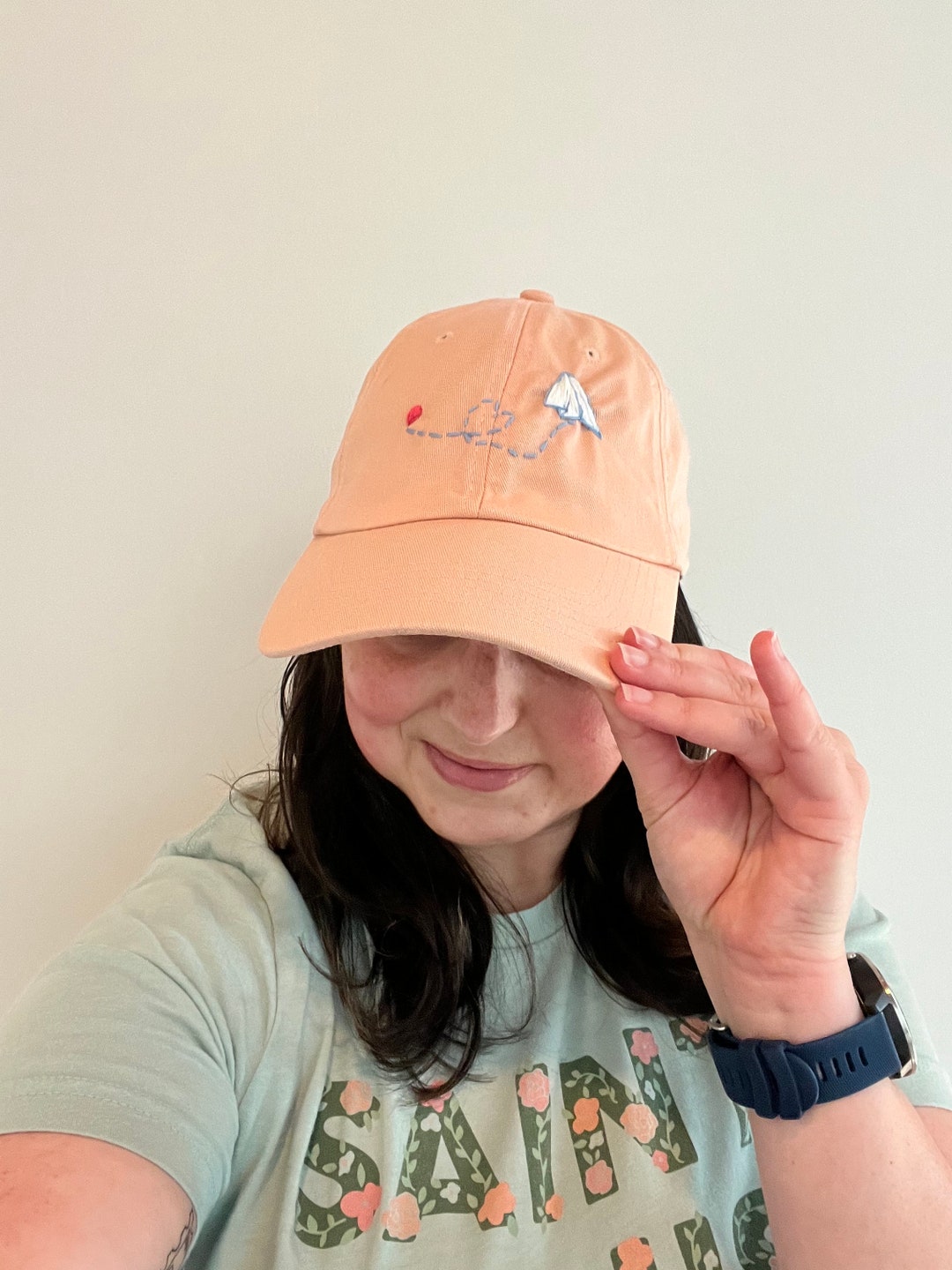 Paper Plane Baseball Cap - Etsy