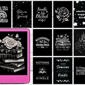50 Kindle Lock Screen Designs | Book Lover Wallpaper (digital Download ...