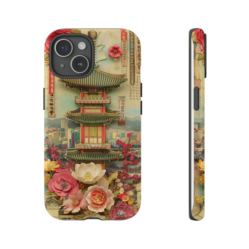 Seoul, South Korea Phone Case Collage Scrapbook00003 - Etsy