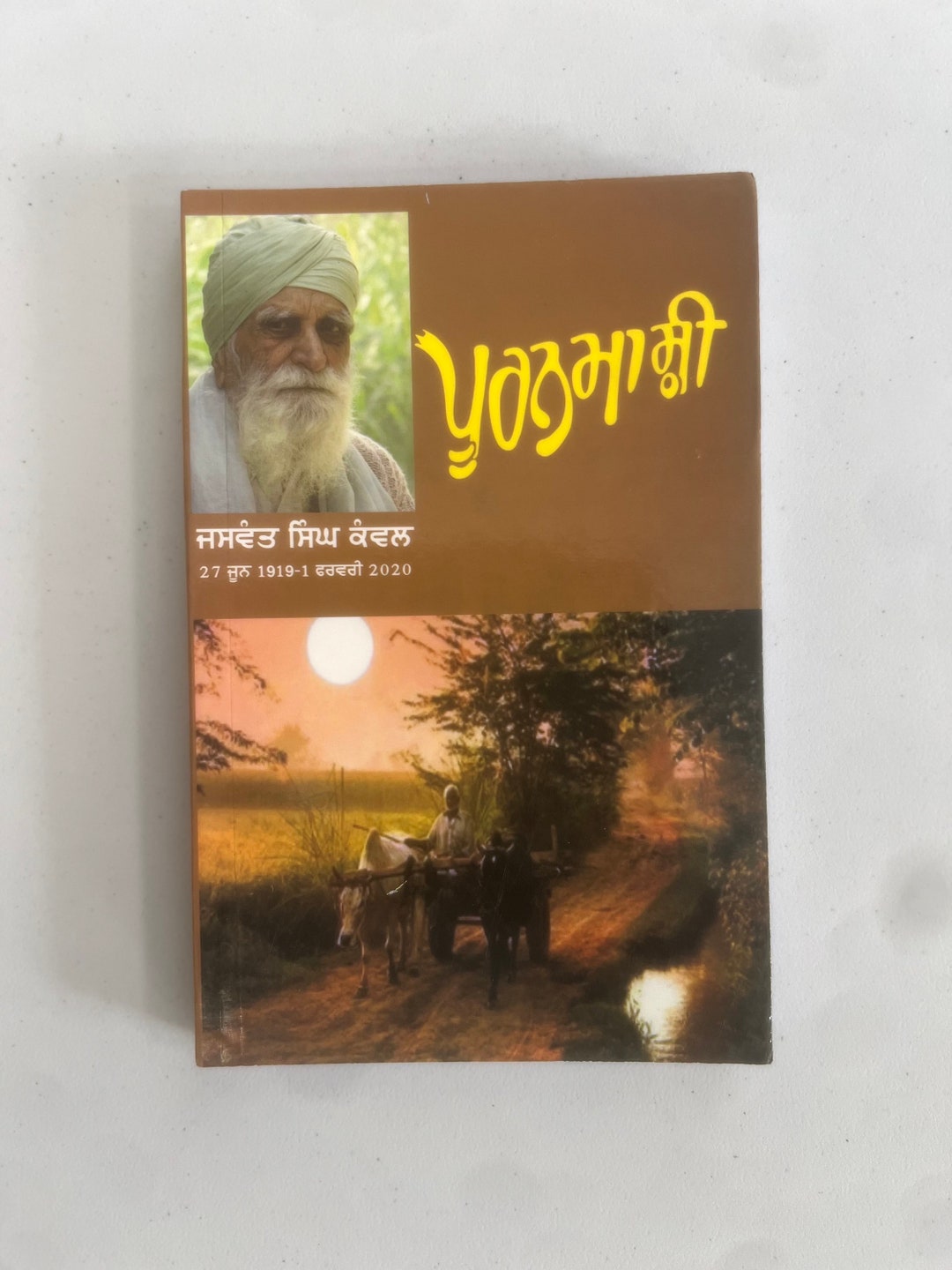 Pooranmashi - Jaswant Singh Kanwal - Punjabi Books - Puranmashi - Etsy