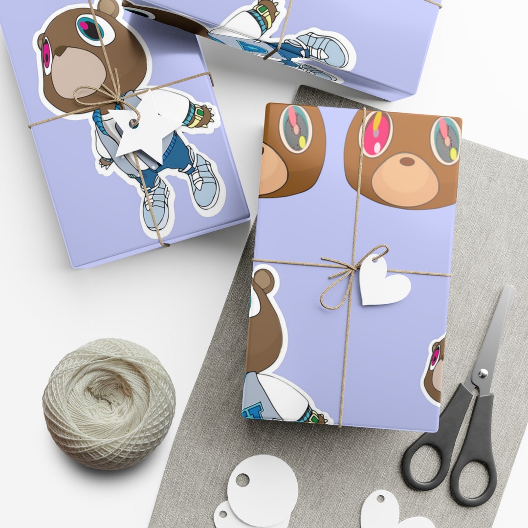 Kanye West Graduation Themed Wrapping Paper - Etsy