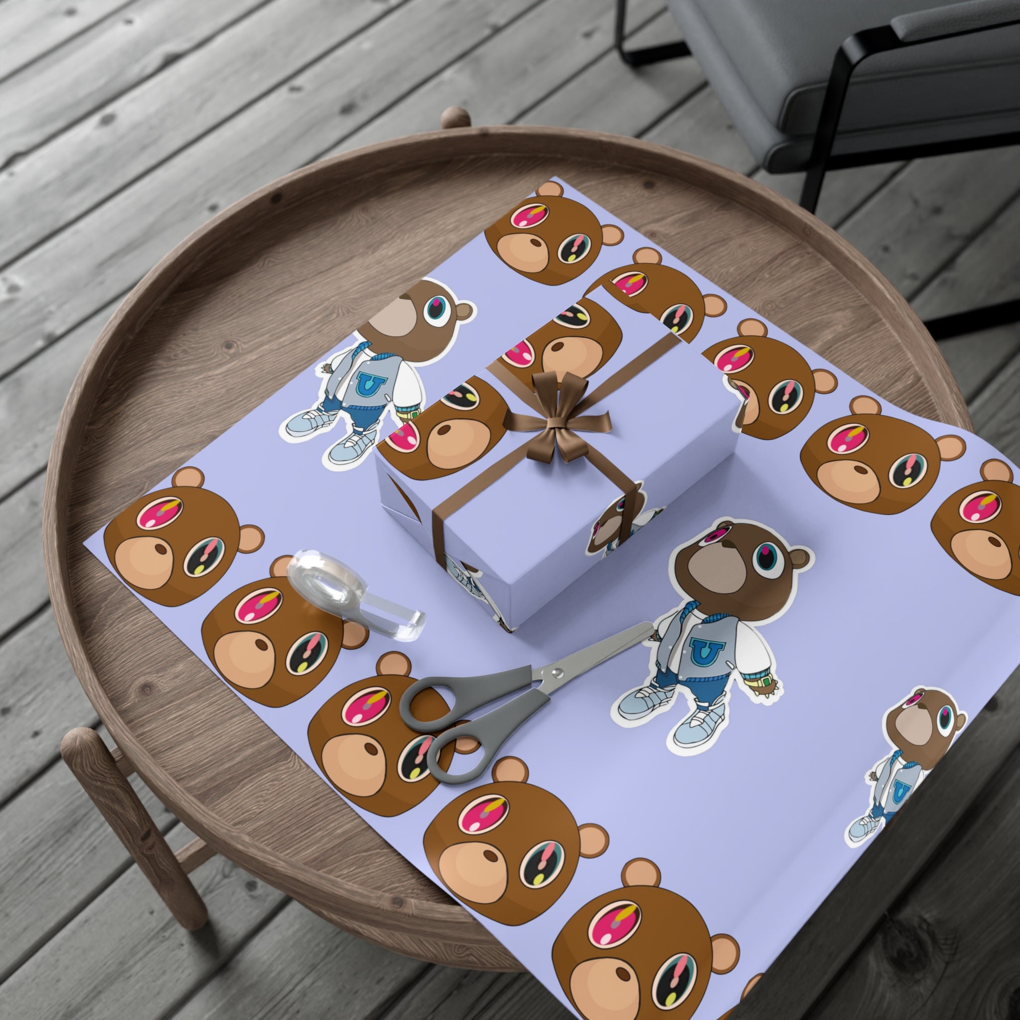 Kanye West Graduation Themed Wrapping Paper - Etsy