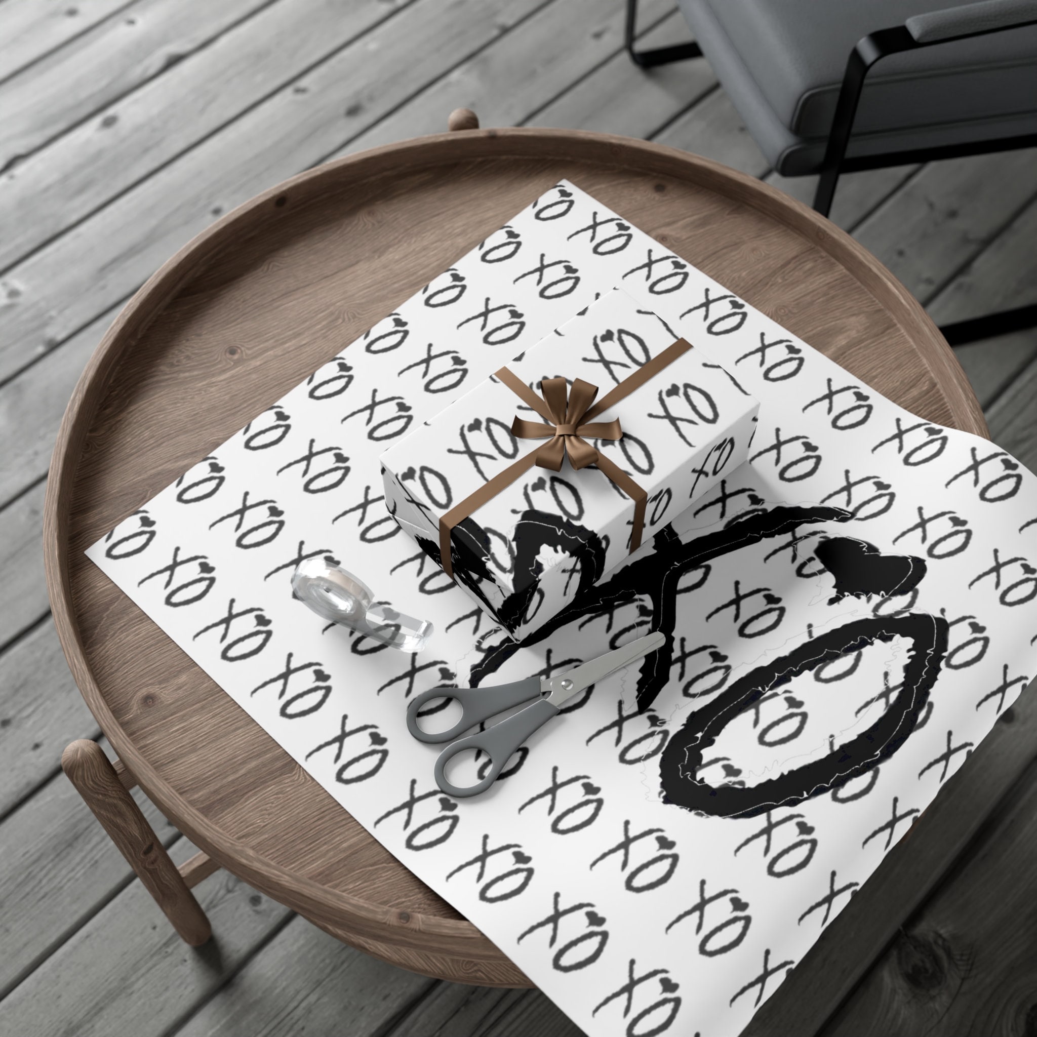 The Weeknd Xo-themed Wrapping Paper - Etsy