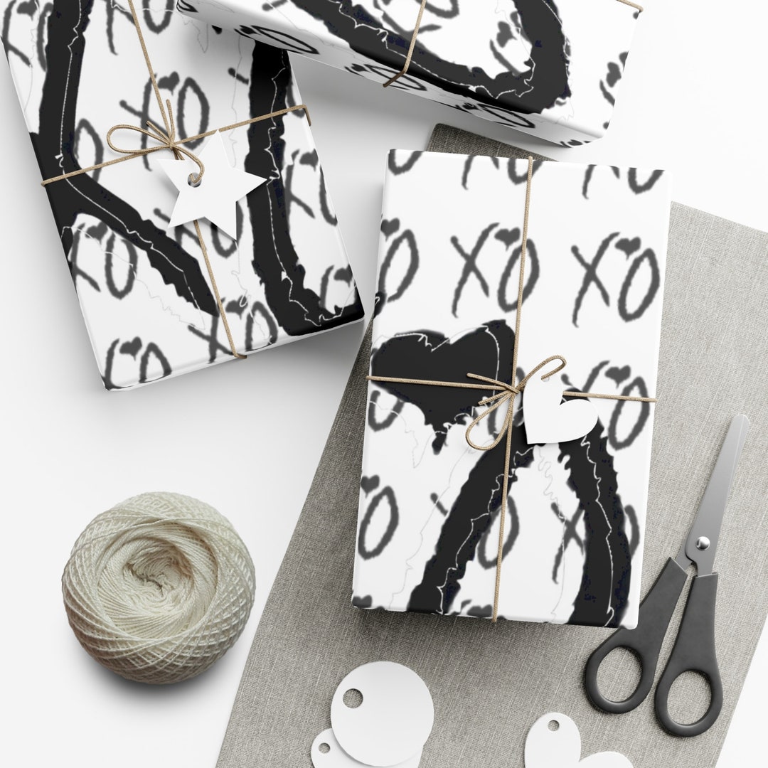 The Weeknd Xo-themed Wrapping Paper - Etsy