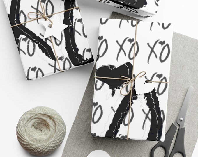 The Weeknd Xo-themed Wrapping Paper - Etsy