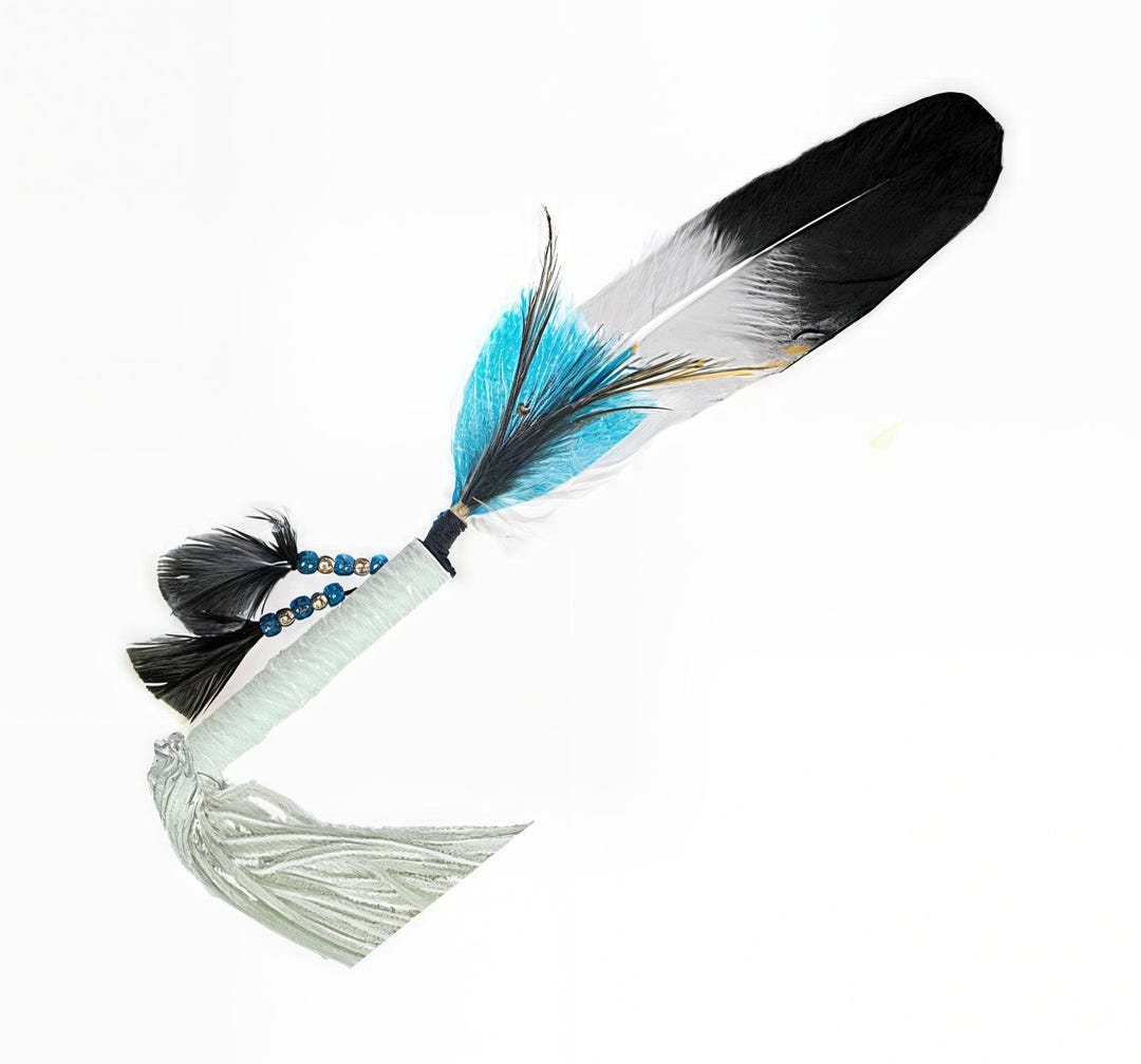 Eagle Smudging Feather, Prayer Fan, Native American Crafts - Etsy