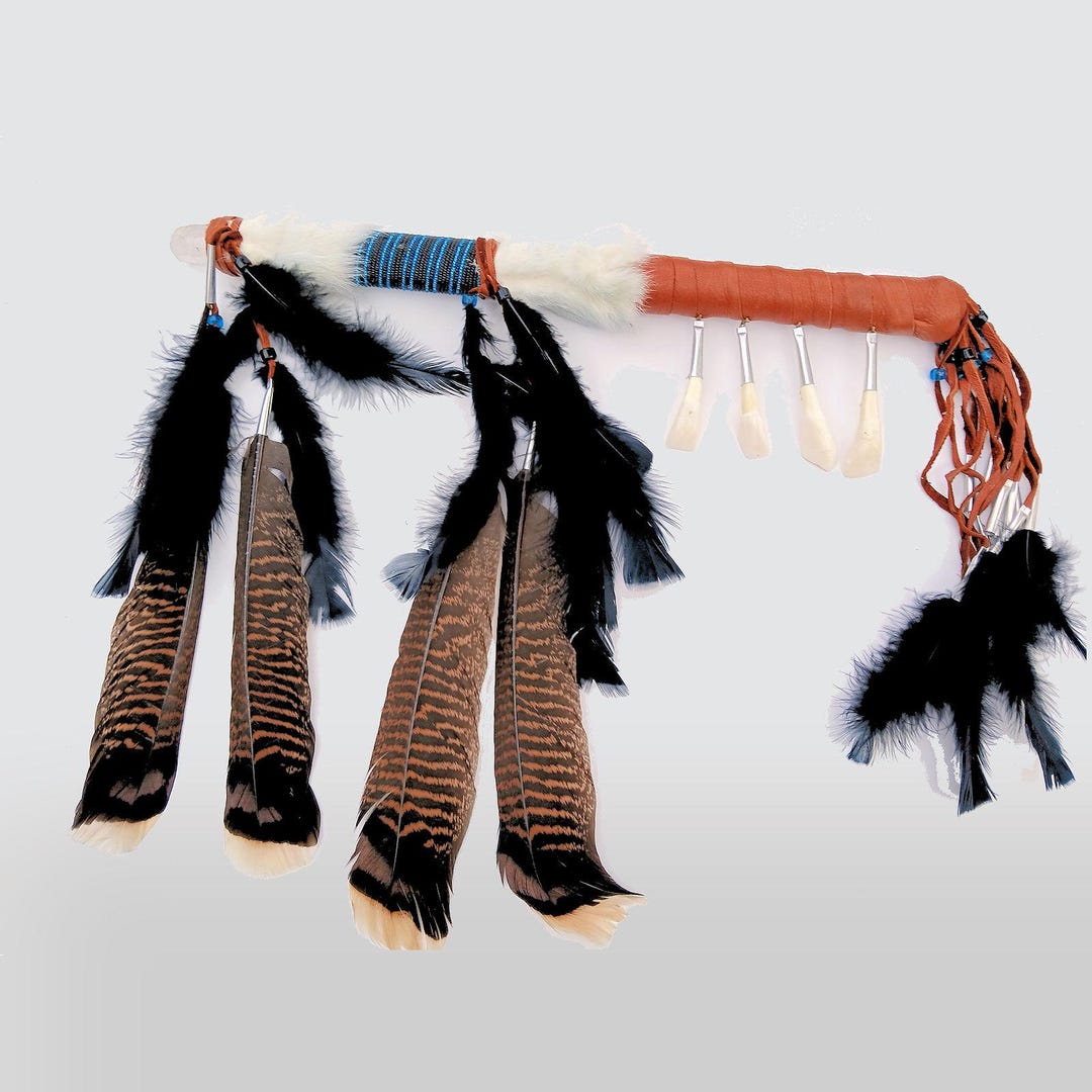 Crystal Staff, Native American Crafts, Medicine Wand, Artifact Replica ...