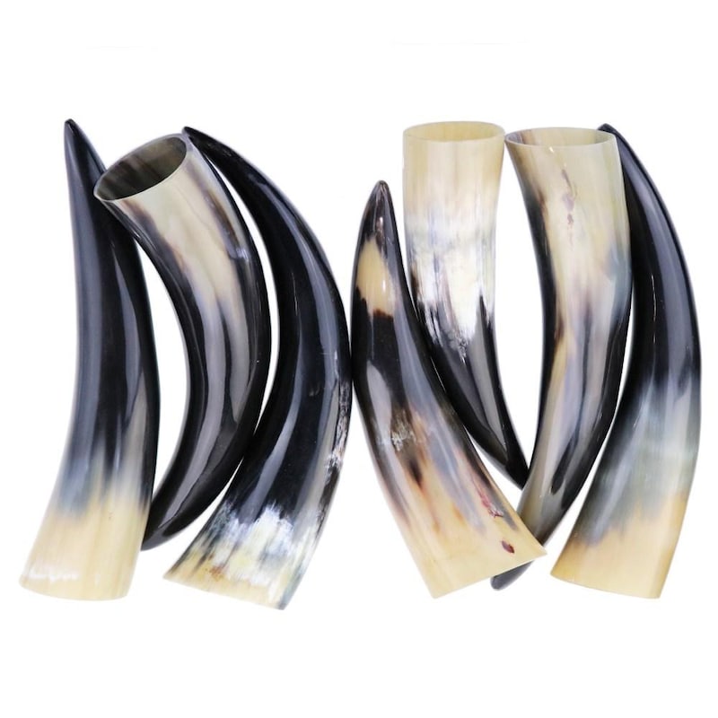 Curved Horns - Etsy