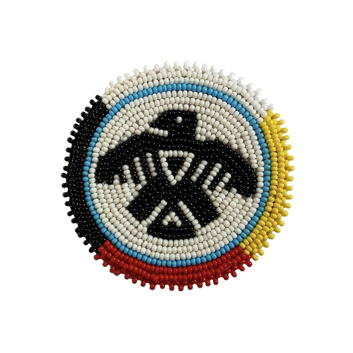 2.5 Inch Thunderbird 4 Directions Sew on Applique, Regalia Supplies - Etsy