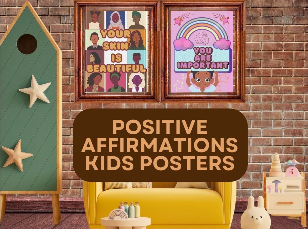 Positive Classroom Affirmations Posters, I Am Black History Month ...