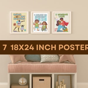 Positive Classroom Affirmations Posters, I Am Black History Month ...