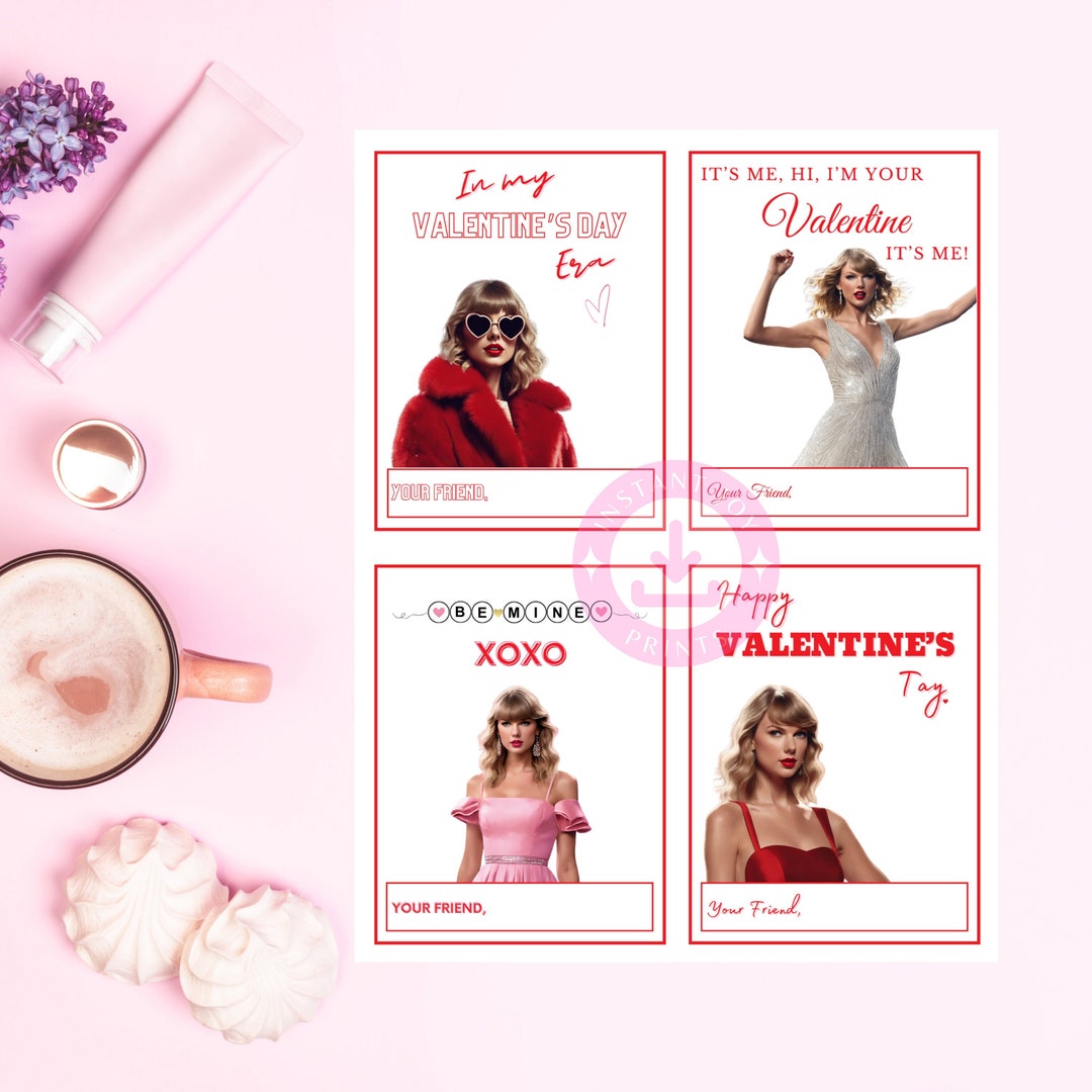 Printable Valentine's Day Era Valentine's Day Card, Instant Download ...