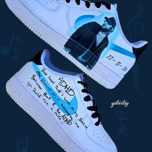 Custom Hand-painted Nike Air Force 1 Sneakers With Your Favourite ...