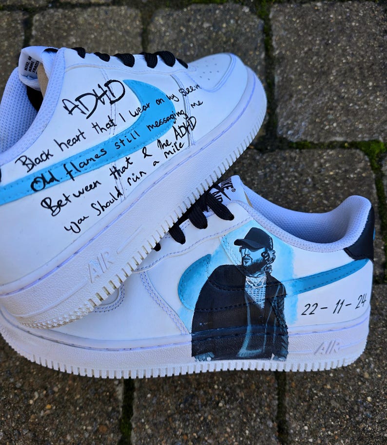 Custom Hand-painted Nike Air Force 1 Sneakers With Your Favourite ...