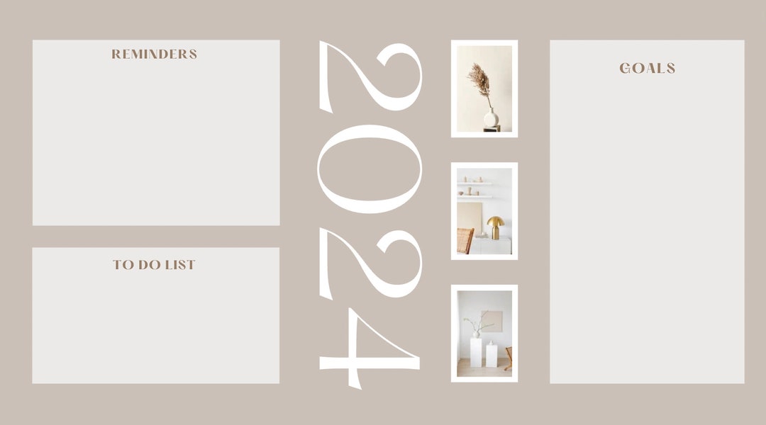 Beige Desktop Wallpaper - Etsy