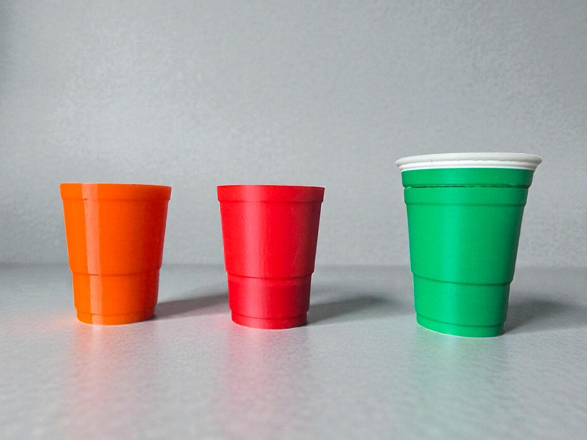 Flip Cup Pill Organizer – 3D Printed Weekly Medicine Tray (fun ...