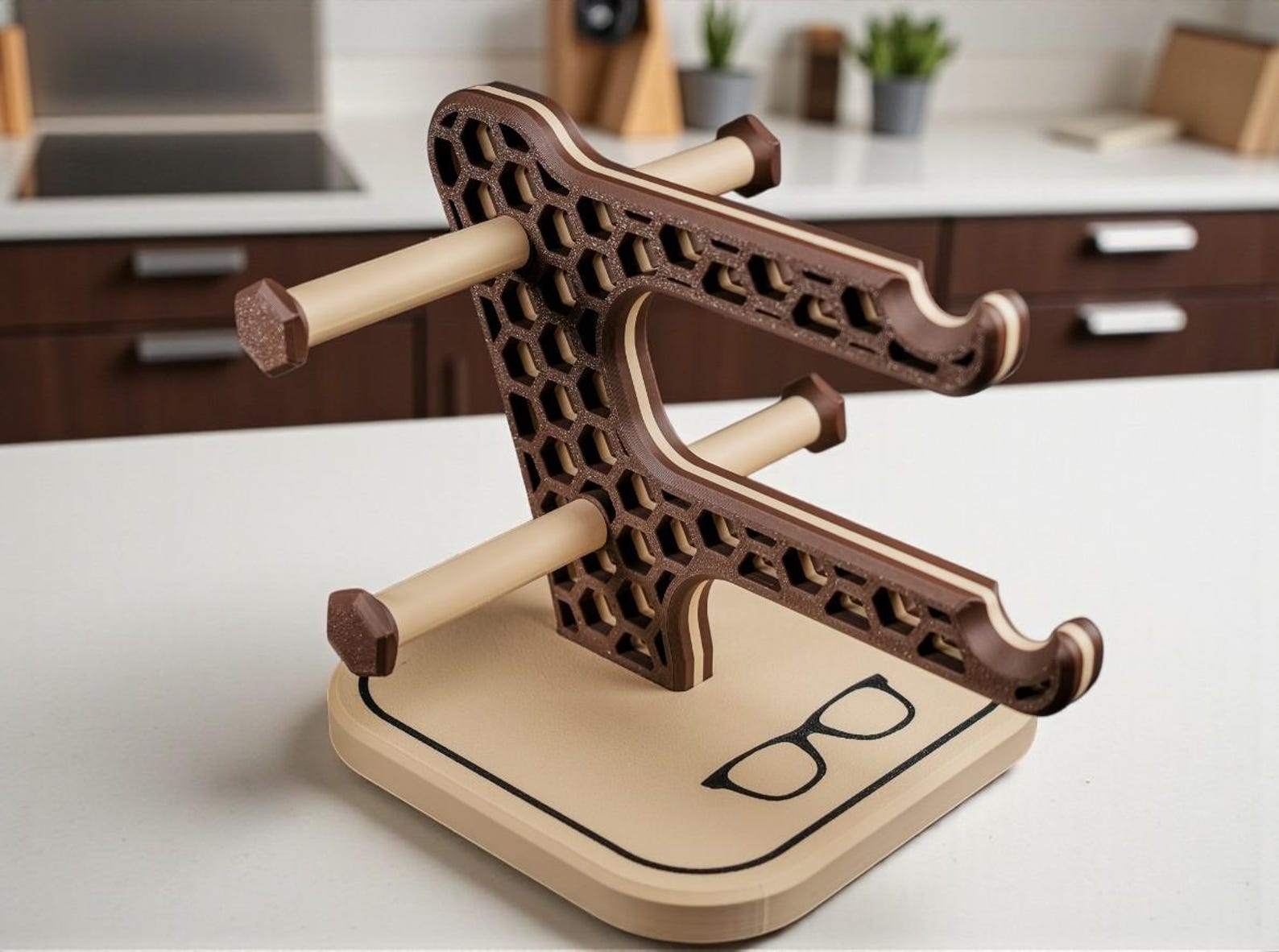 Shade Stand Modern Honeycomb Eyewear Organizer – Full & Mini Versions ...